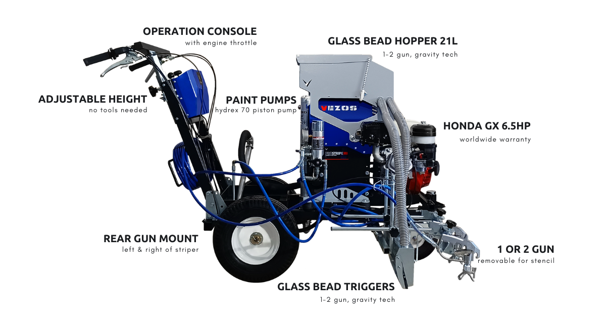 Line Striper PROSTRIPE 300 WB - VEZOS